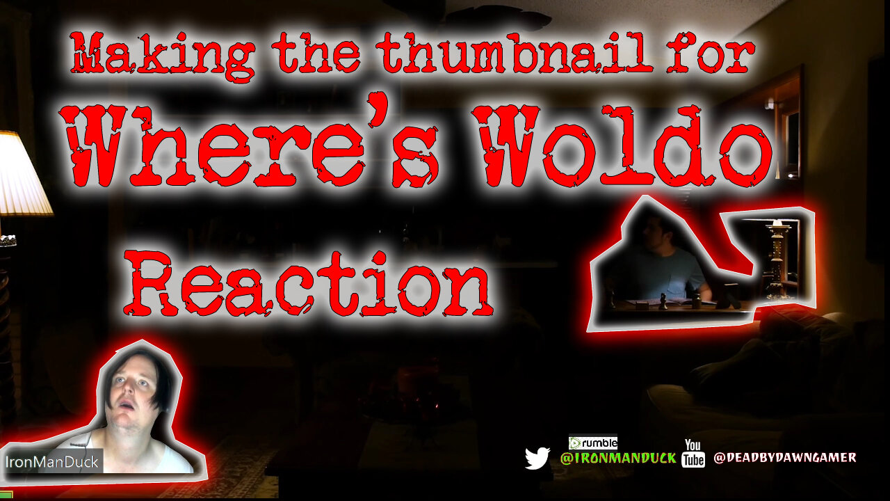 making where's woldo reaction thumbnail