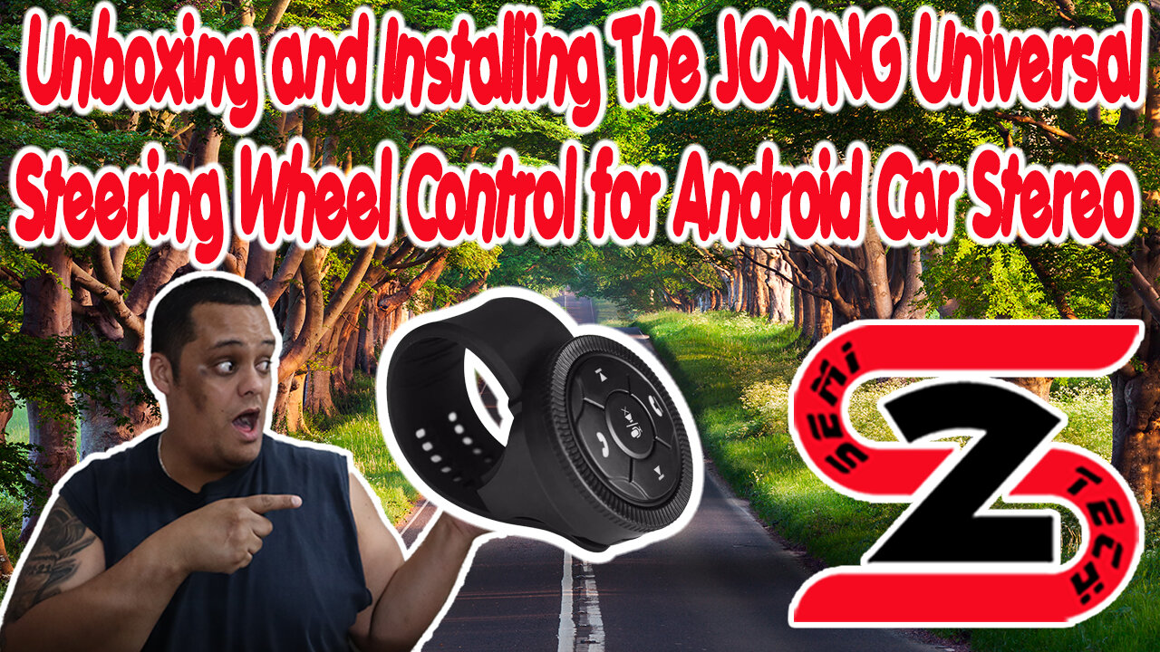 Unboxing and Installing The JOYING Universal Steering Wheel Control for ...