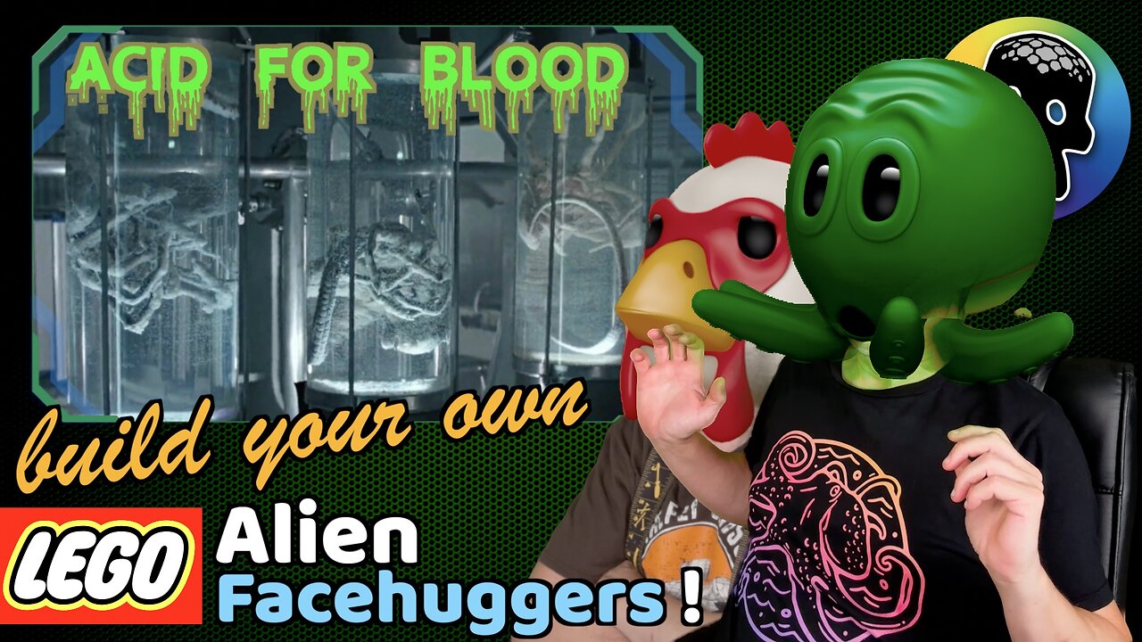 LEGO : Acid for Blood - Part 2 - The Alien Facehugger