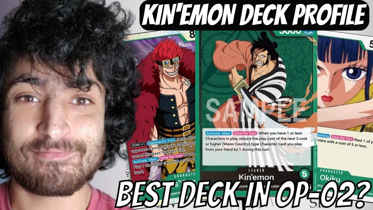 (OP02) Kin'emon (Green) Deck Profile & Gameplay | One Piece Card Game