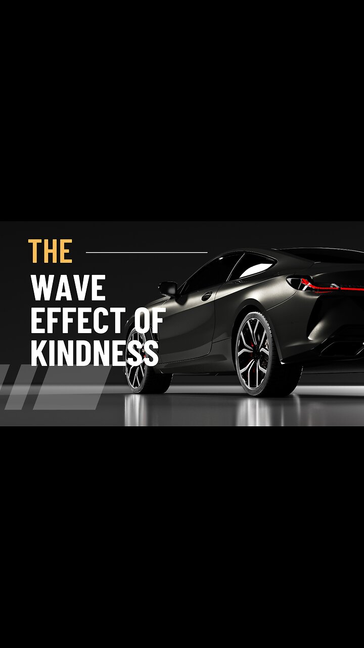 The Wave Effect of Kindness: Be the Change! Break Free | Motivational ...