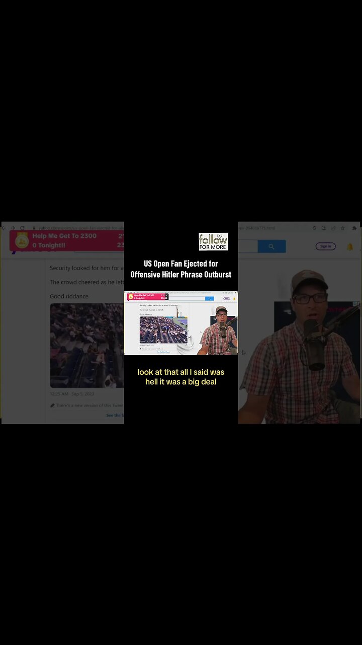 US Open Ejects Fan For Screaming “Hitler” Phrase