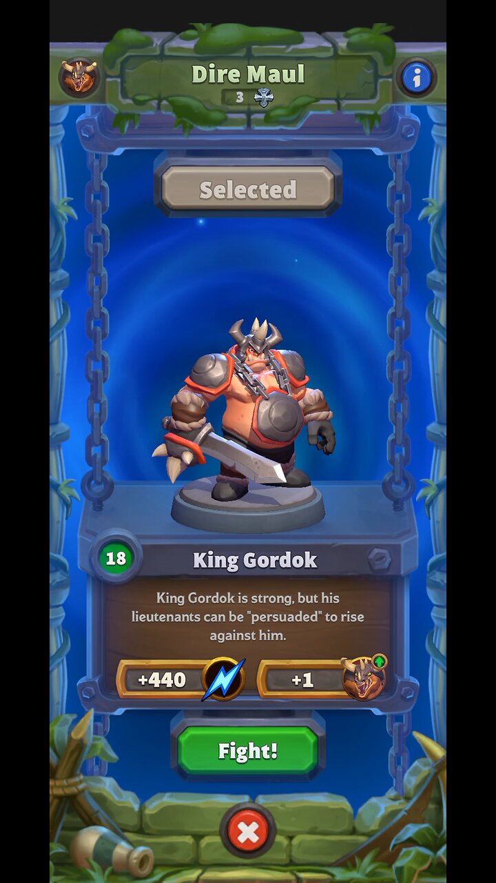 Warcraft Rumble - Dire Maul - General Drakkisath - Level 18 to 19 ...