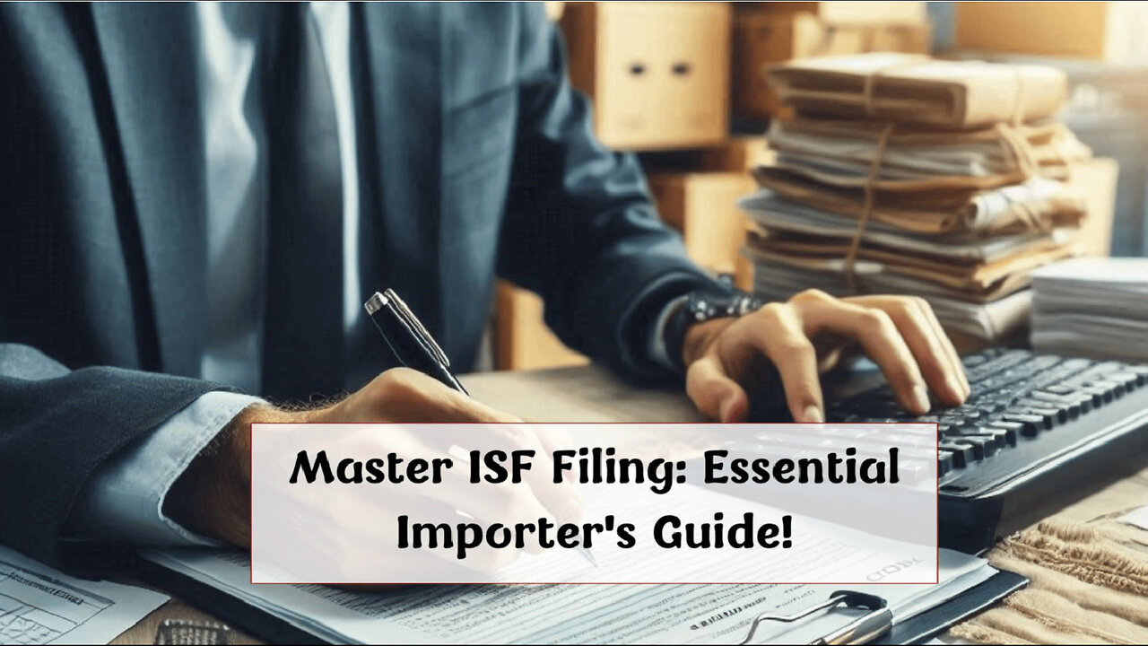 Streamline Your Import Process: Tips for Filing Importer Security Forms