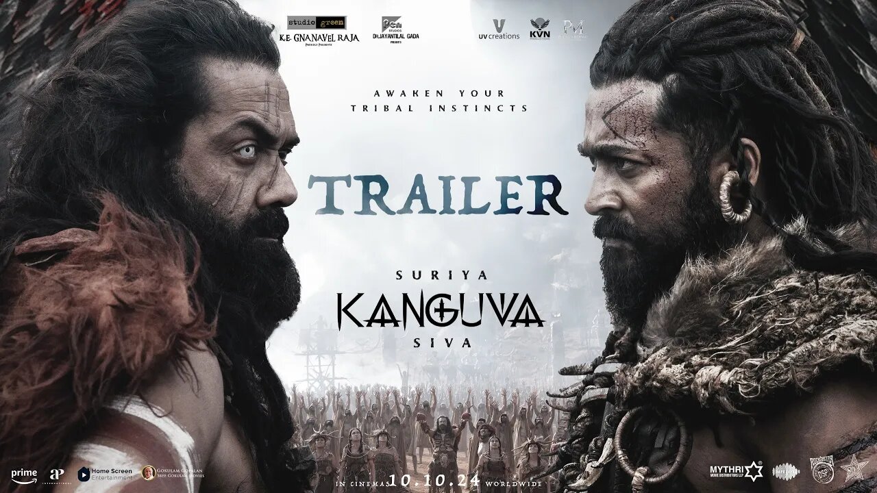 Kanguva - Trailer | Suriya | Bobby Deol | Devi Sri Prasad | Siva ...