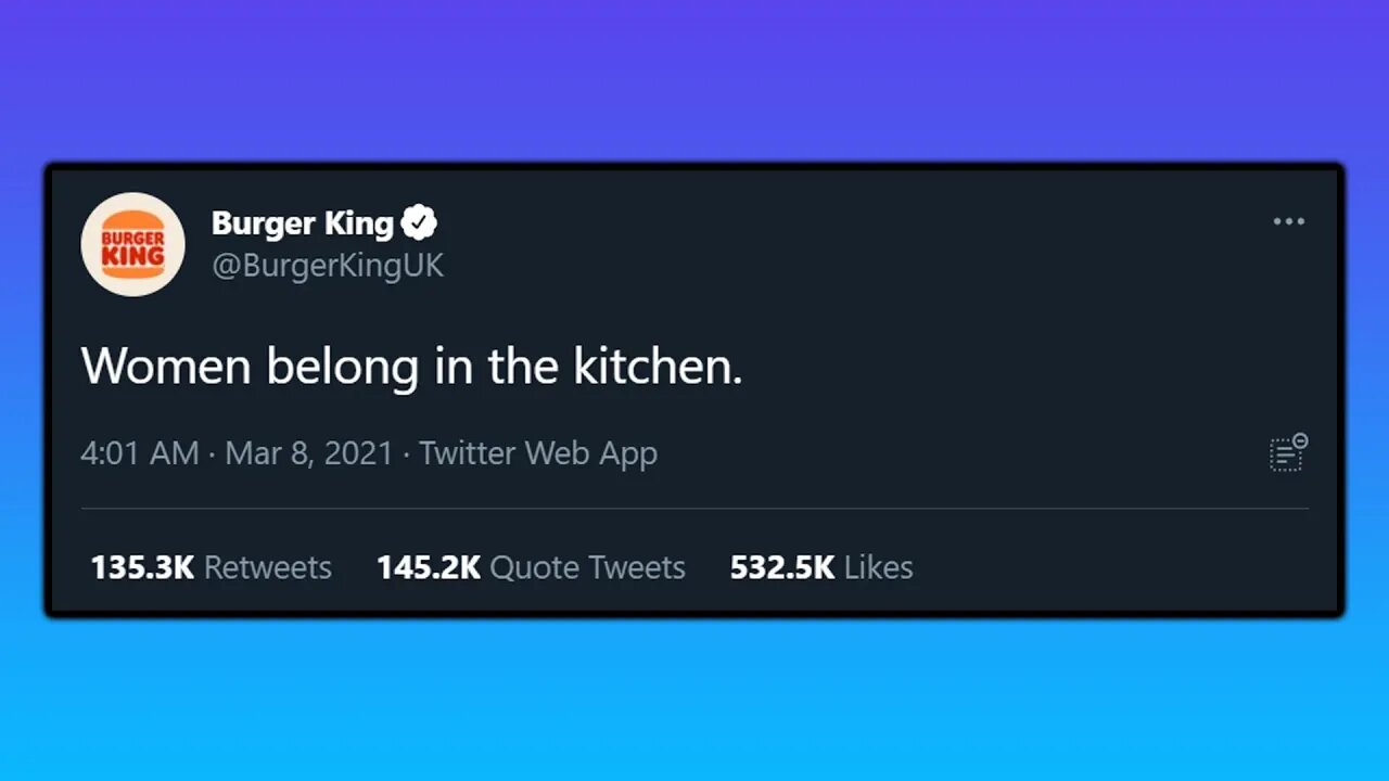 Burger King Trolls The Internet
