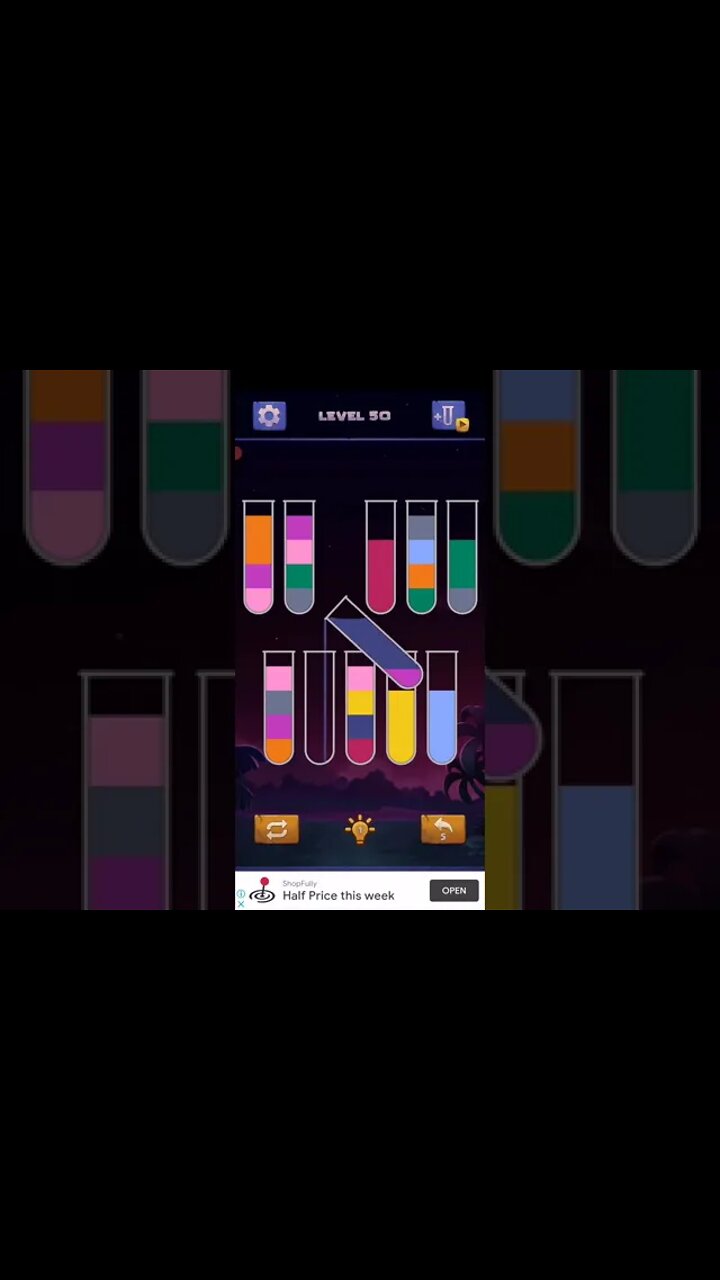 Water Sort Puzzle Level 50