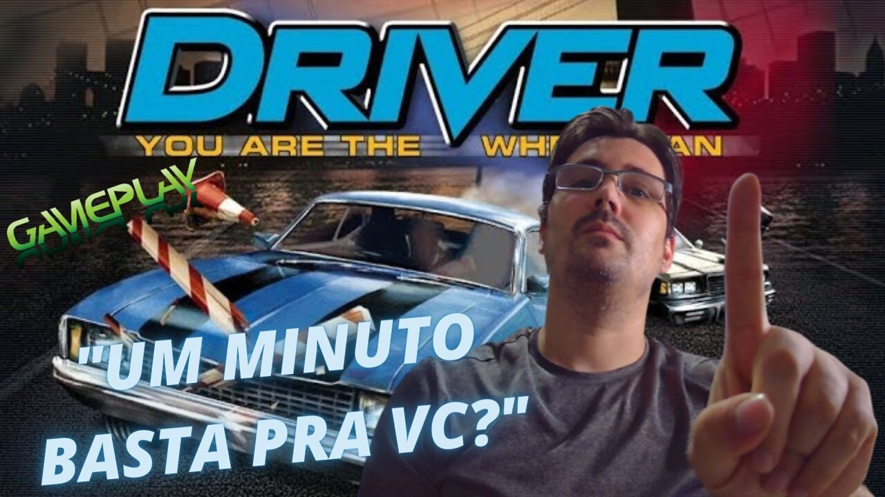 DRIVER (PLAYSTATION 1) PLAY 1 - INÍCIO DE GAMEPLAY / Relembrando onde ...