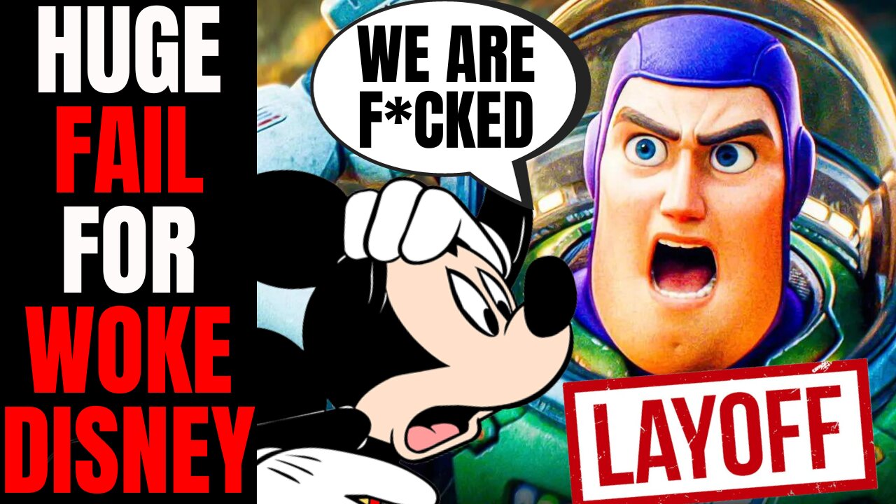 Woke Disney Hit With MAJOR Layoffs! | Pixar To FIRE 20% Of Workers ...