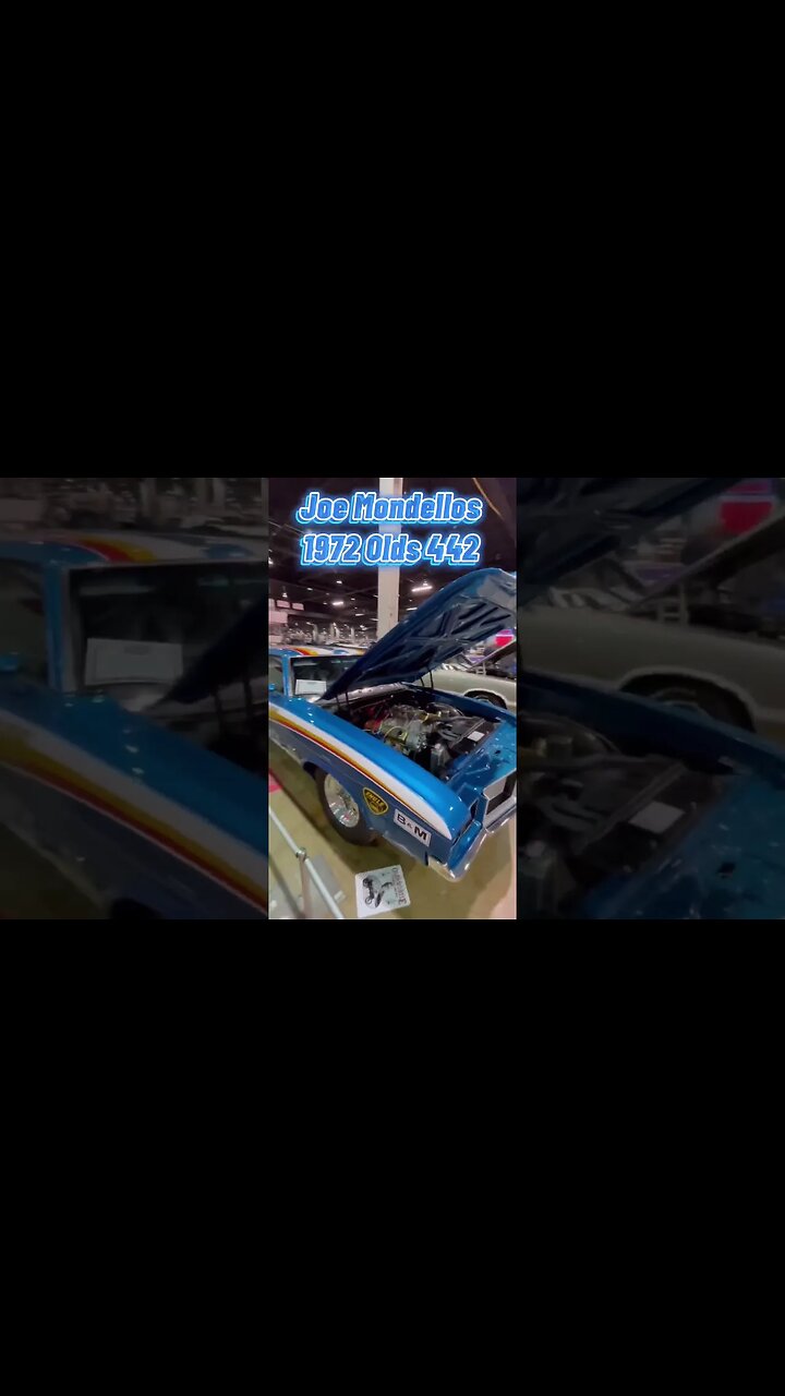 Joe Mondello’s 1972 Oldsmobile 442 Drag Car on Display at MCACN! #shorts