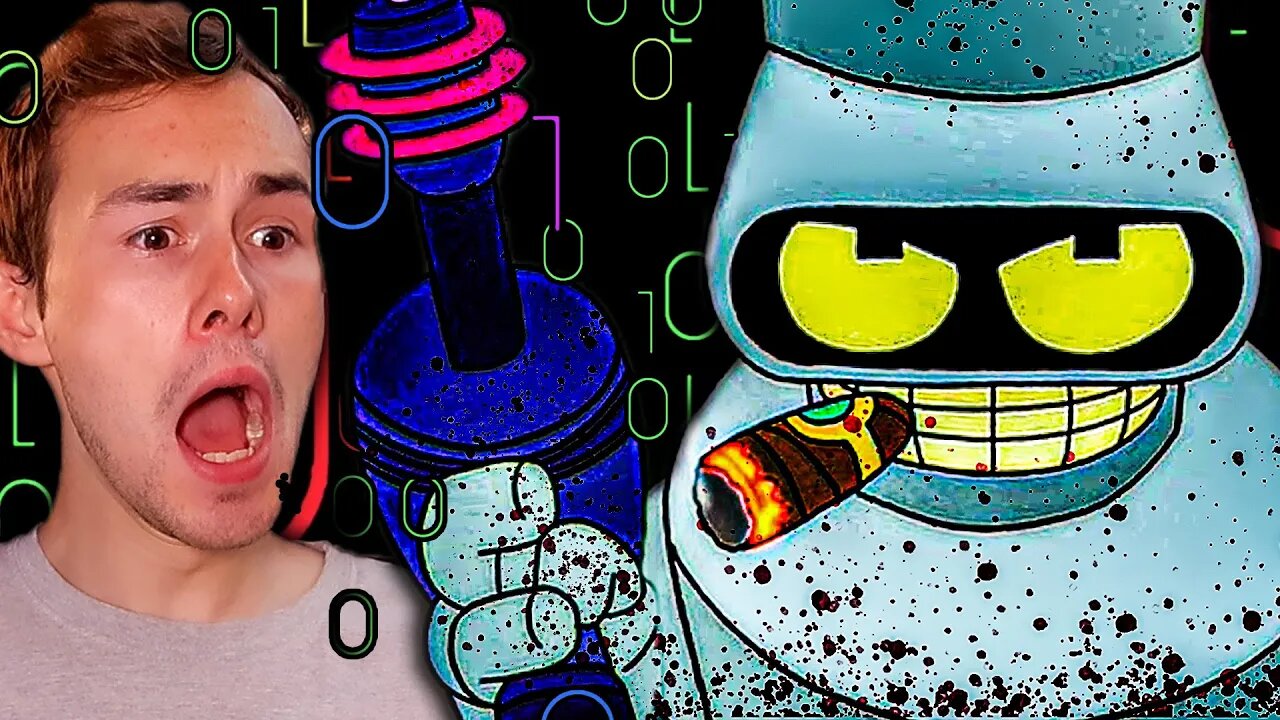 BENDER KILLS ALL HUMANS | Bender Kills Planet Express (FULL GAME)