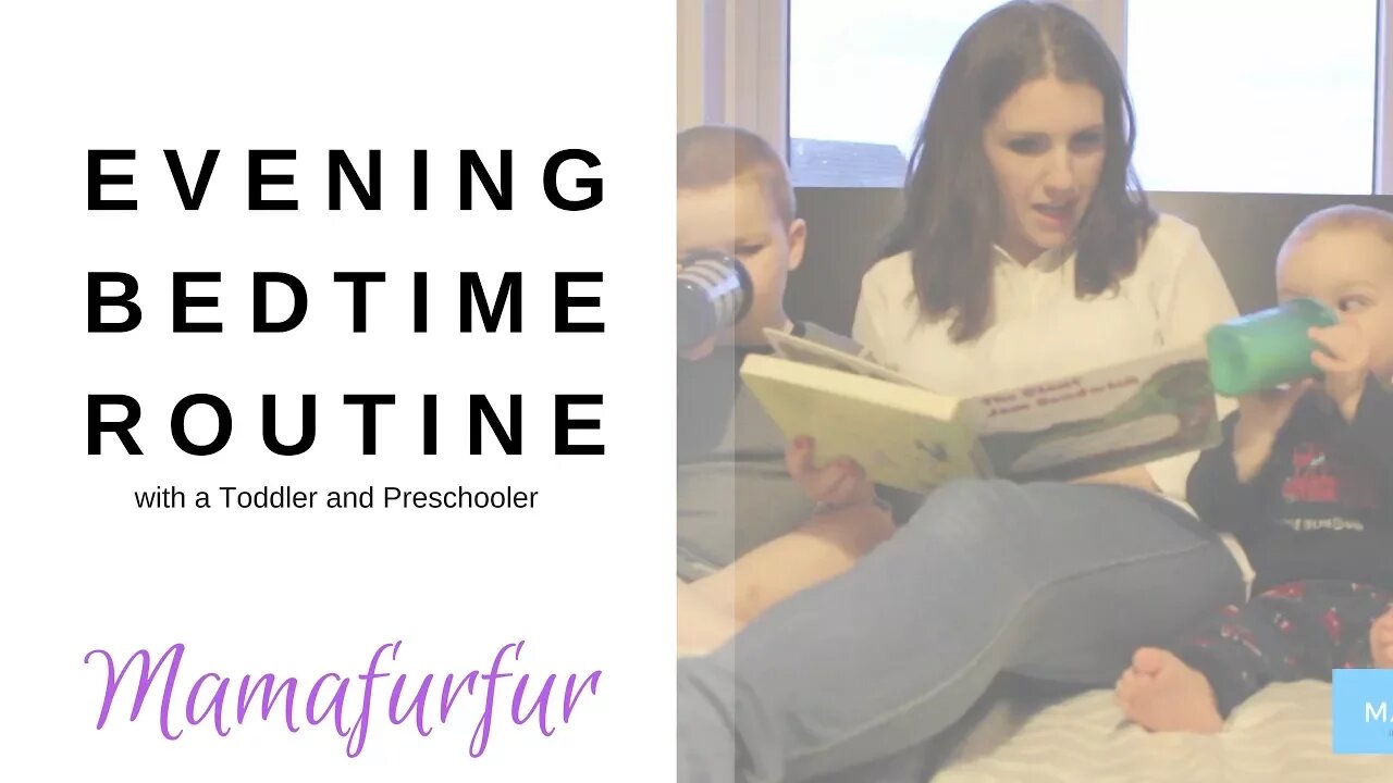 Bedtime Routine for Toddler and Preschooler ¦ Night time routine for 1 ...