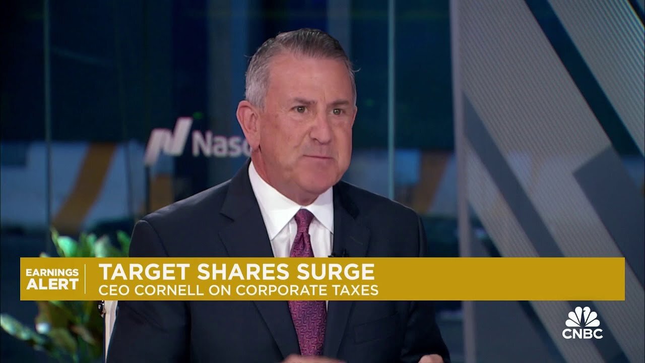 Target CEO Brian Cornell on Q2 results: We continue to see an ...