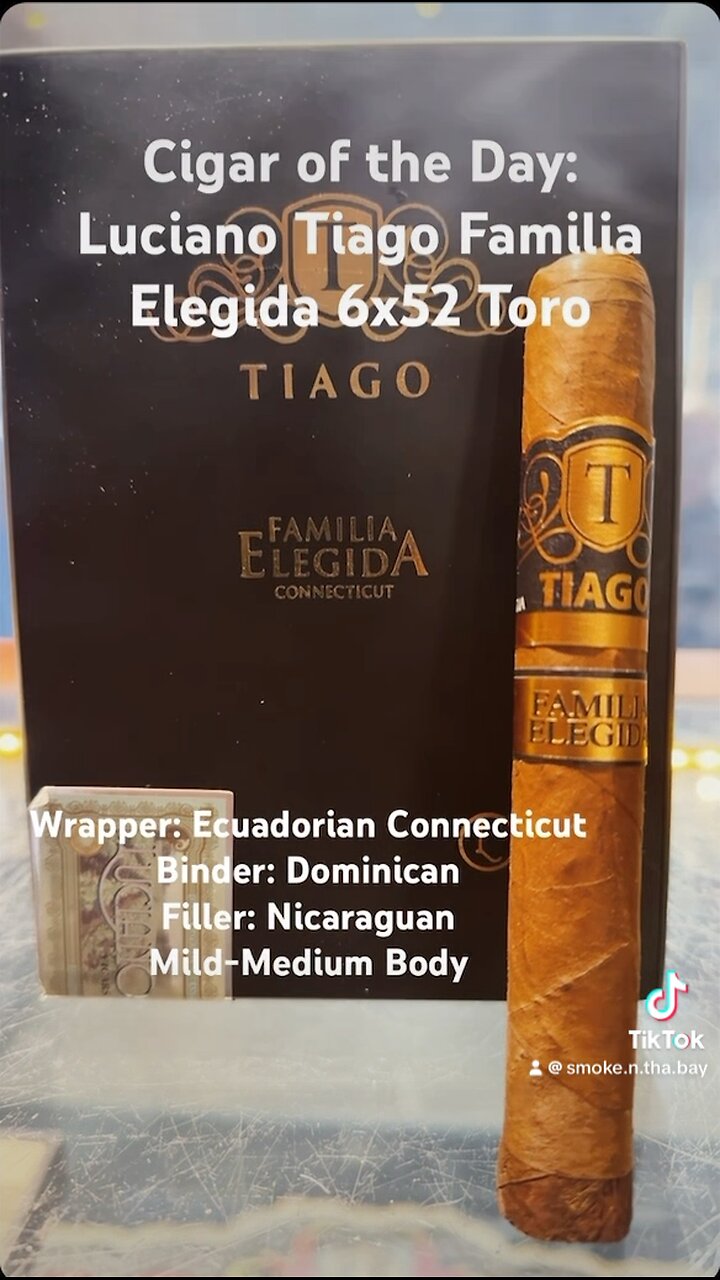 Luciano Cigars Tiago Familia Elegida 6x52 Toro #Short #Shorts #Cigars # ...