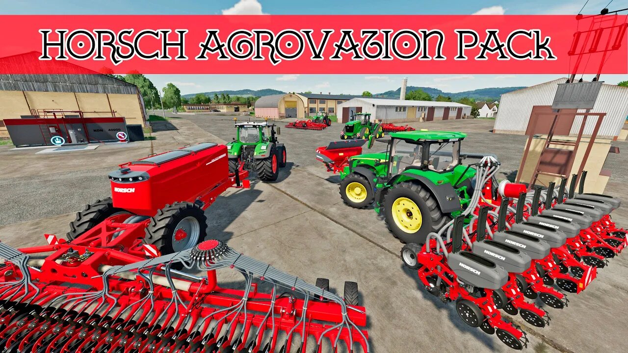 FS22 | 🇨🇿 TOUR MAPA AGROVATION + HORSCH PACK REVIEW | PC PS5 XBOX ...