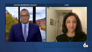 Pink ribbon pour painting for Breast Cancer Awareness Month