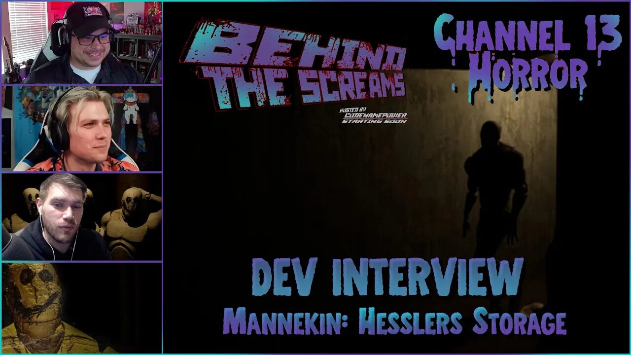 Behind The Screams | Horror Game Developer Interview | Mannekin ...