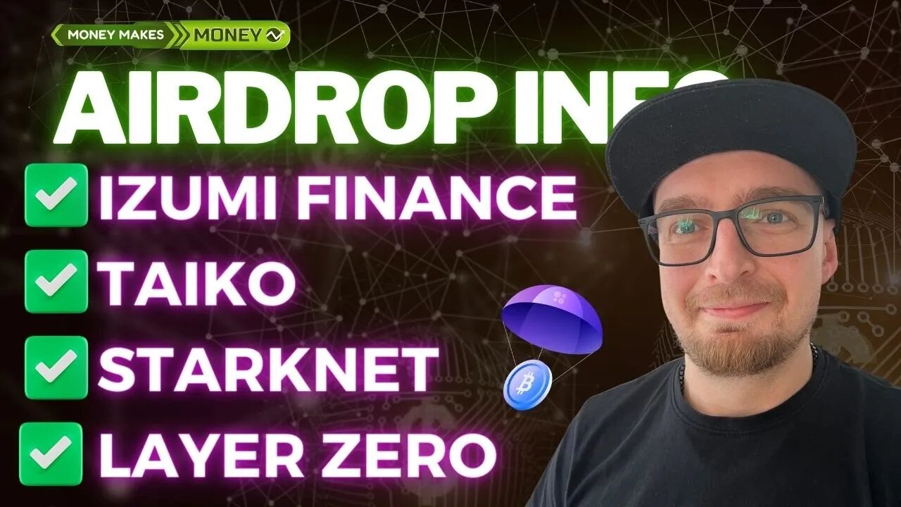 AirDrop INFO Sporo akcji - Argent + Taiko + iZi Swap + Zadania na Layer Zero + Dackie Swap 💸