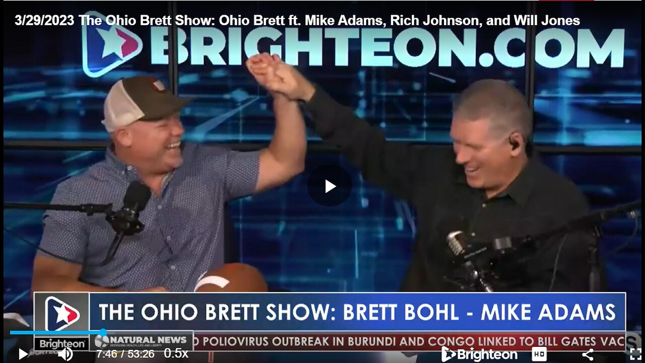Ohio Brett Interview With Mike Adams
