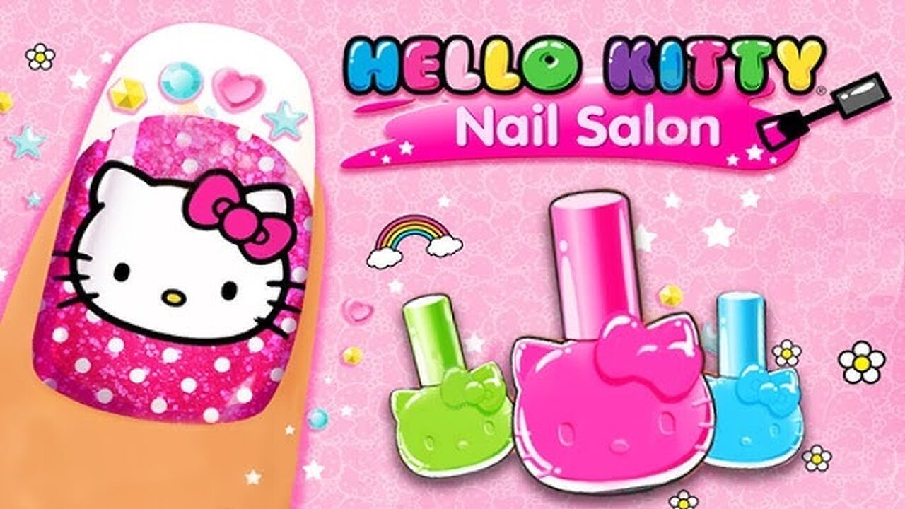 Hello Kitty Nail Selon - Budge Studio - Magical Pedicure - Fun Game for ...