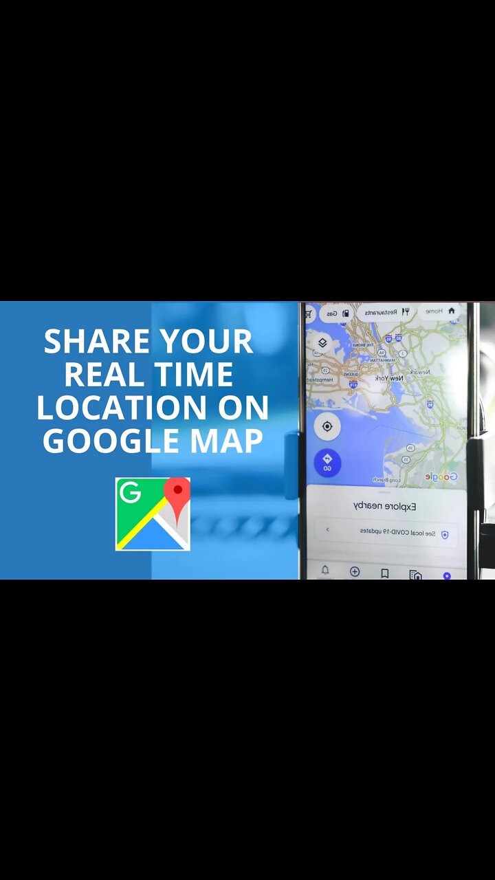 How to Share Your Realtime Location on Google Map App