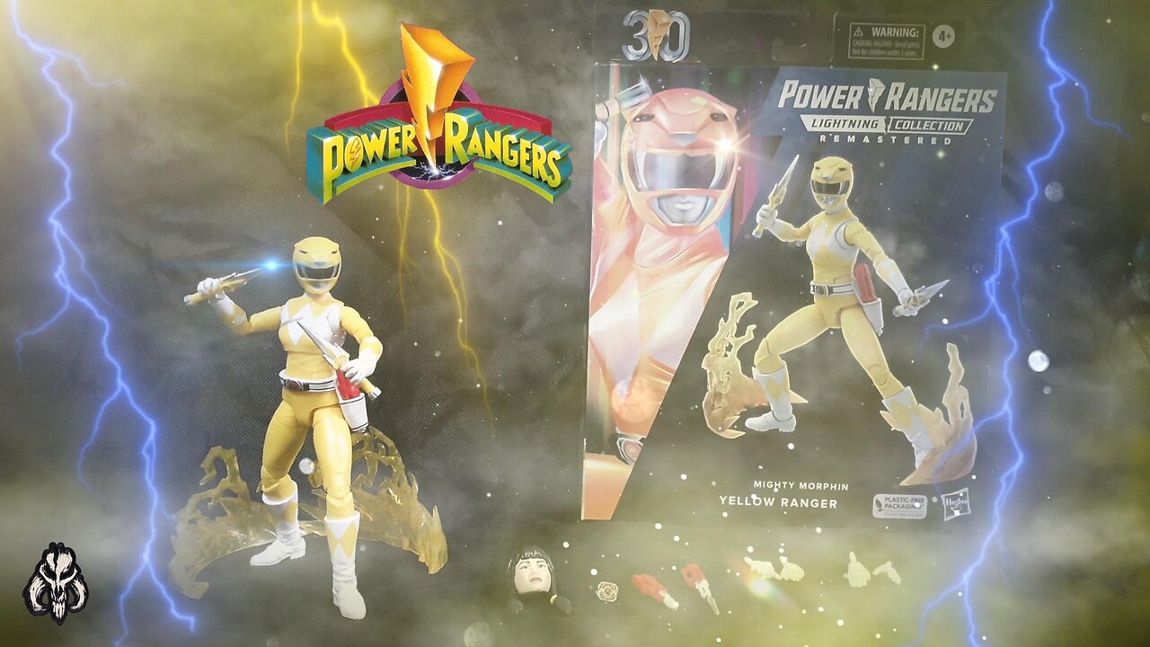Power Rangers Lightning Collection Remastered Mighty Morphin Yellow ...