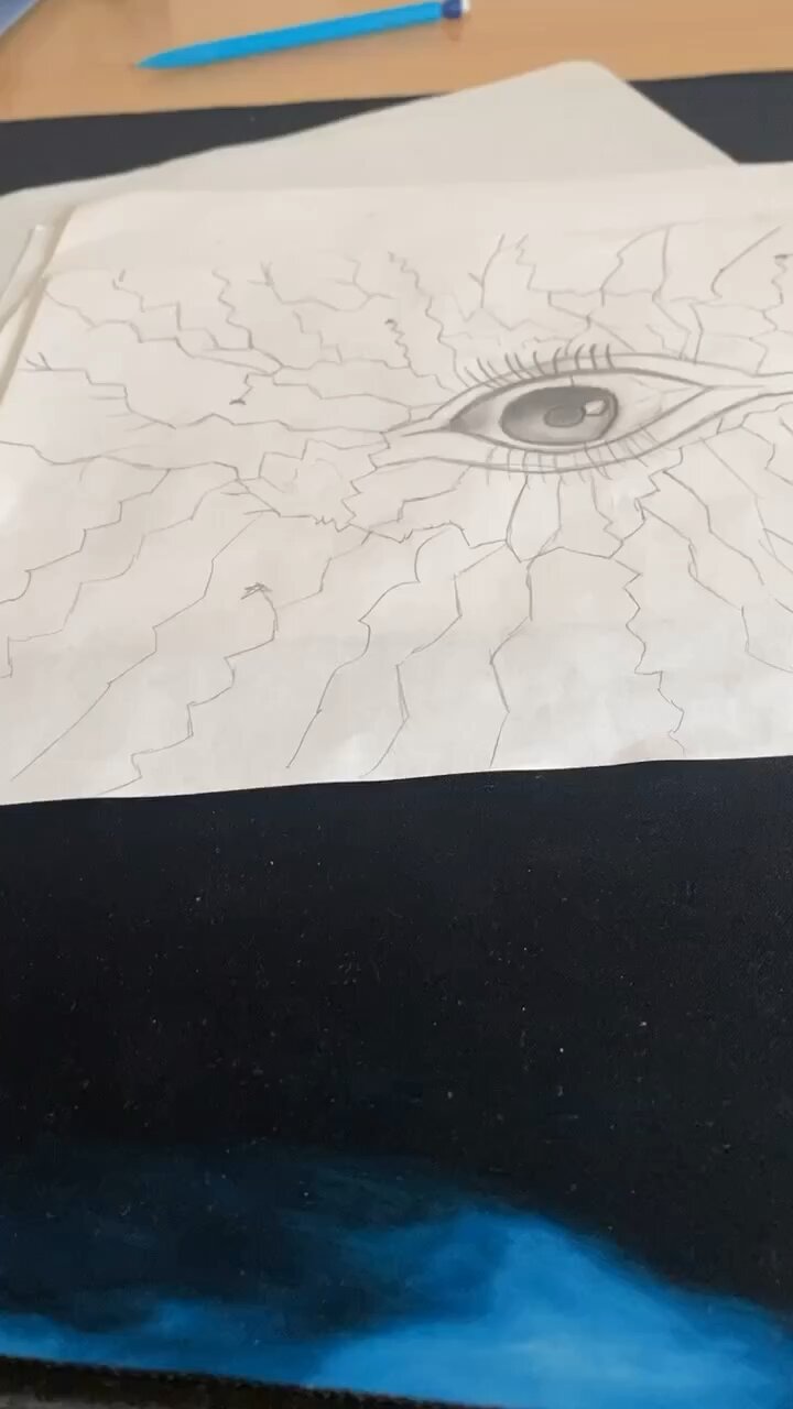 Eye drawing sketch👁️
