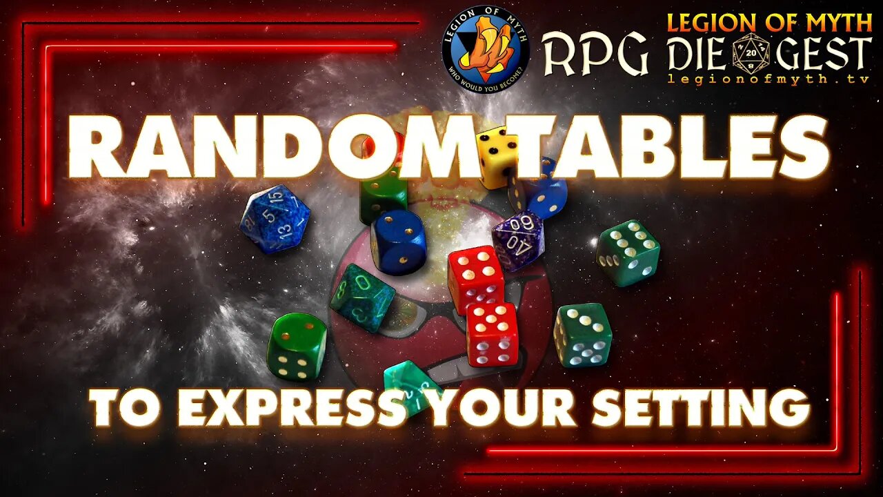 [82-2] Random tables as an expression of the #TTRPG setting; why are ...