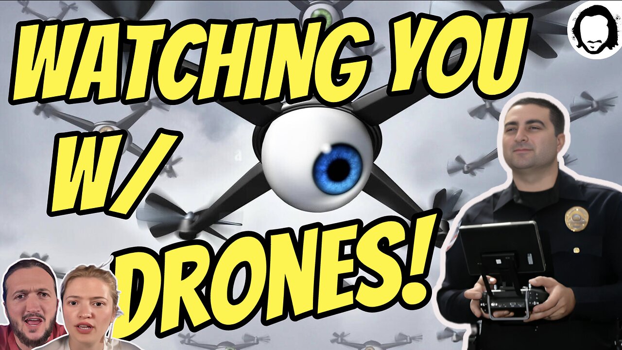 LIVE: Police To Use Drones To Monitor Your Backyard! (& more)