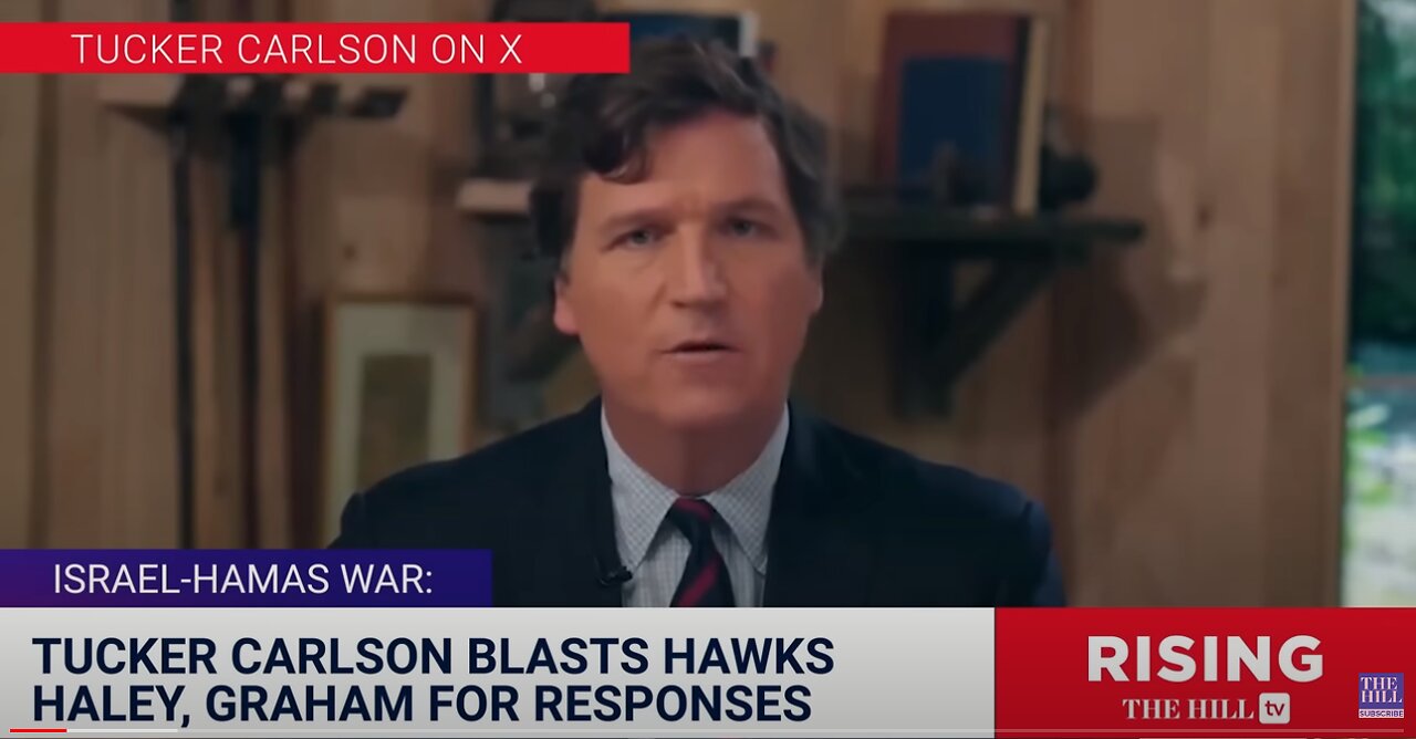 Tucker Carlson DESTROYS Hawks Nikki Haley, Lindsey Graham After They ...