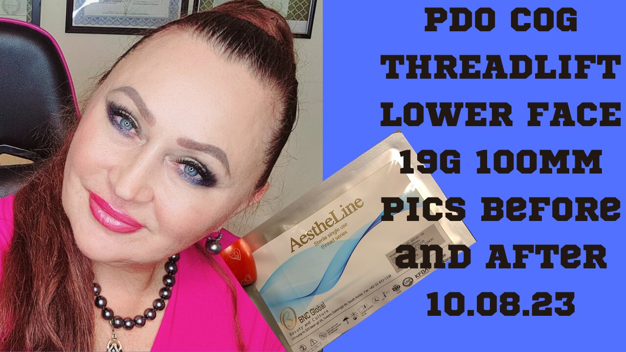 PDO COGS THREDLIFT LOWER FACE 19G100MM @Home 10.08.23 #pdothreads # ...