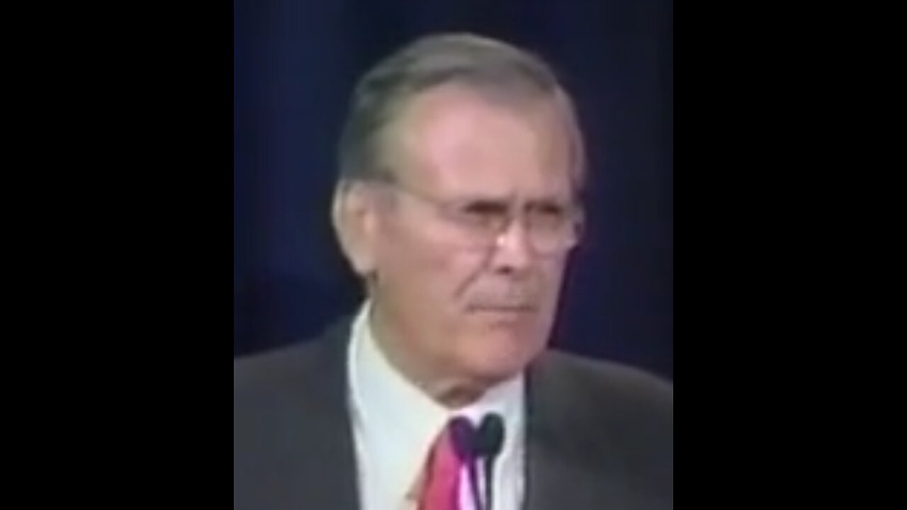 Donald Rumsfeld as Secretary of Defense declares $2.3 trillion missing ...