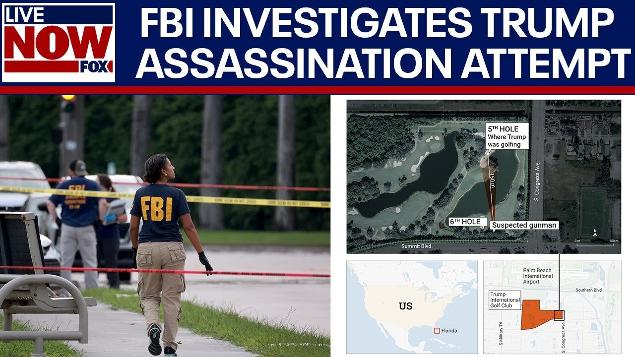 FBI investigating apparent assassination attempt on Trump in Florida ...