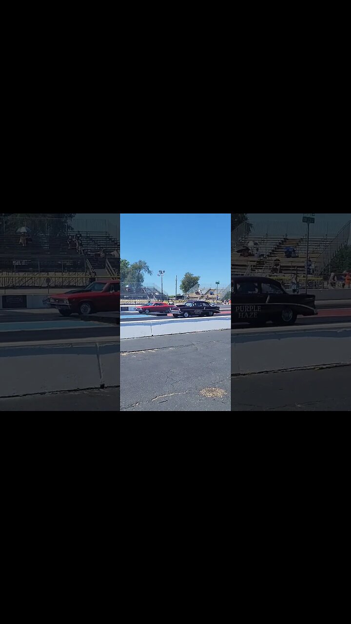 Purple Haze 56 Chevy vs 67 Chevelle 10.20 INDEX class full race