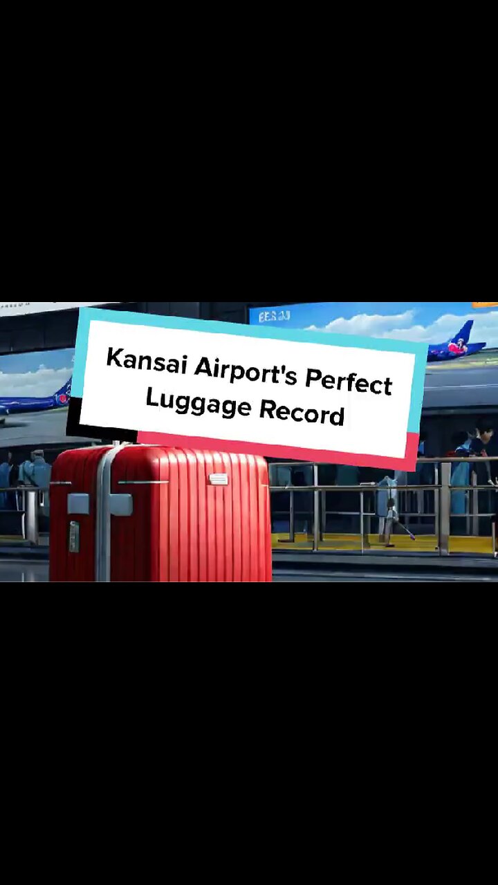 Kansai Airport S Perfect Luggage Record