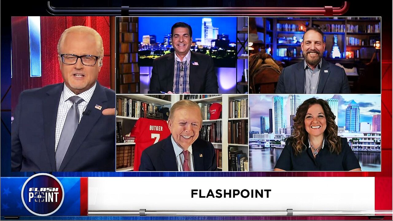 FLASHPOINT 6.3.2024 -Gene Bailey; Hank Kunneman, Lou Dobbs, Pete ...