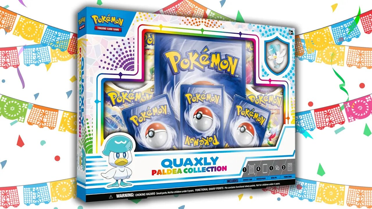 Opening A Quaxly Paldea Collection Box!