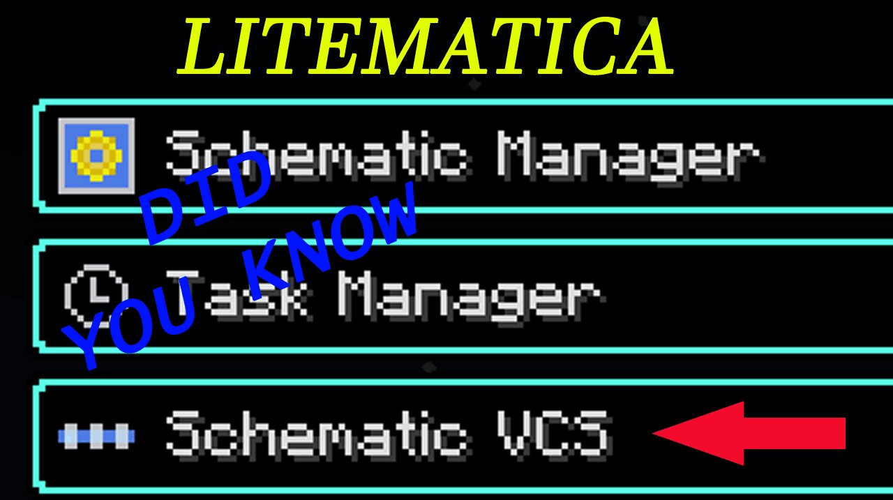 Minecraft Litematica | VCS explained