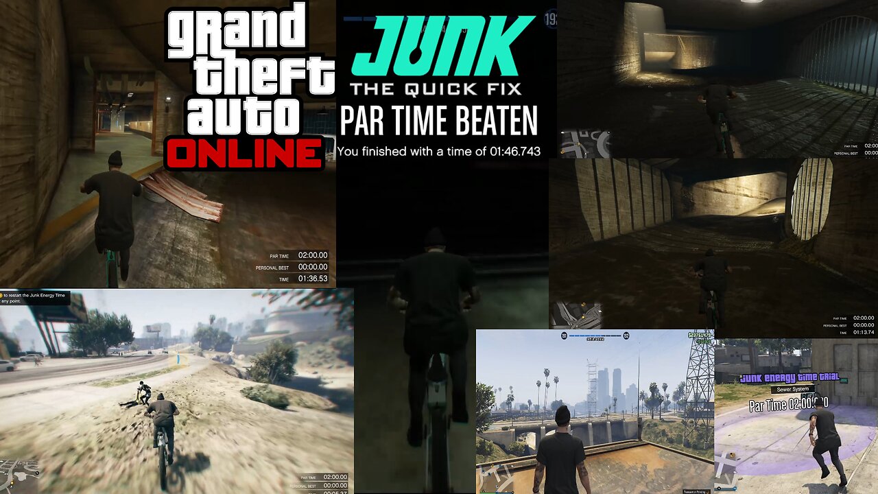 GTA Online Junk Energy Time Trials Sewer System