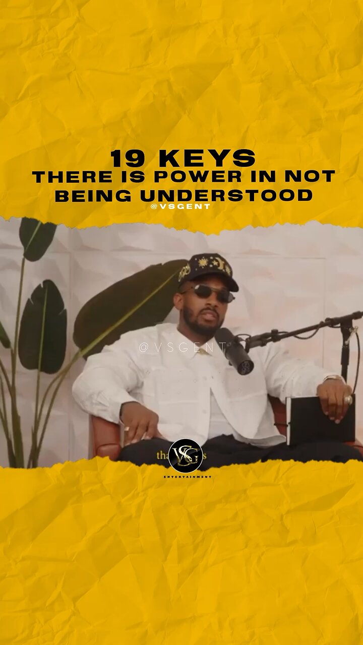 @19_keys There is power in not being understood