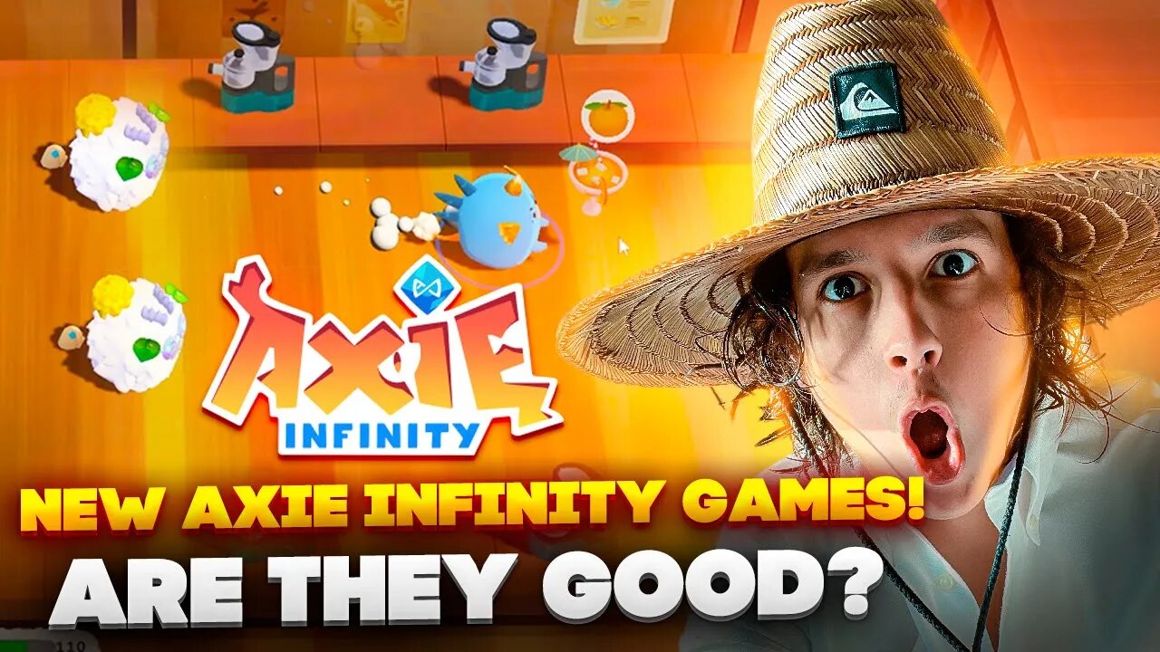 NEW AXIE INFINITY GAMES! ARE THEY ANY GOOD?