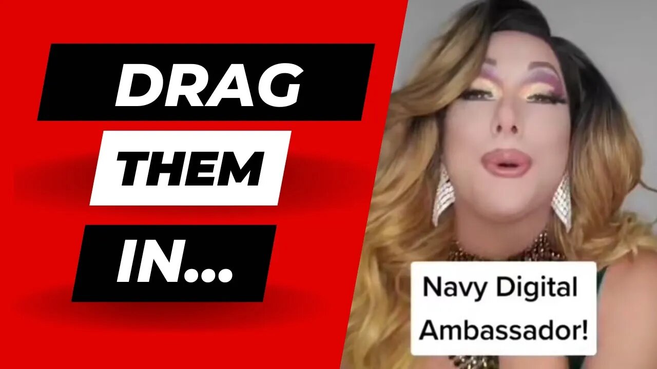 Navy's Non-Binary Drag Queen Ambassador Shocks All, Sparks Outrage!
