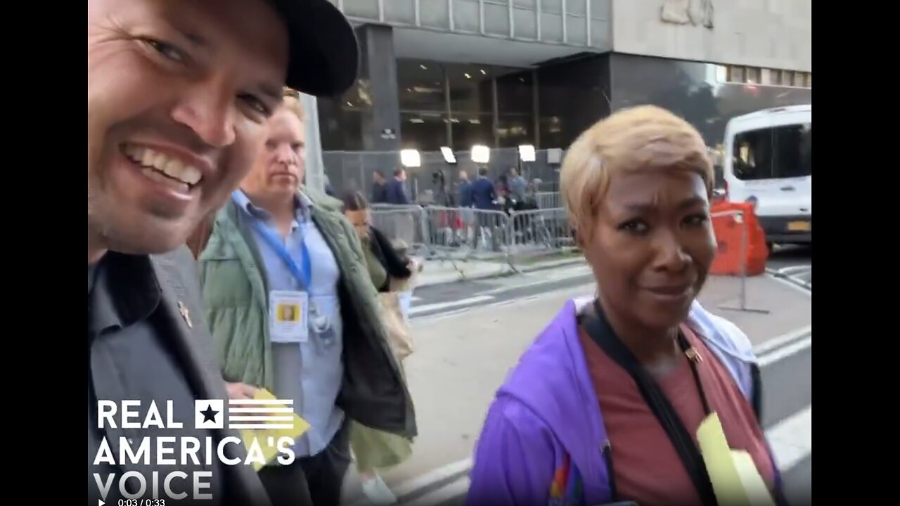 Joy Reed Trolled by Ben Bergquam - Did you steal Trump’s haircut - Joy ...