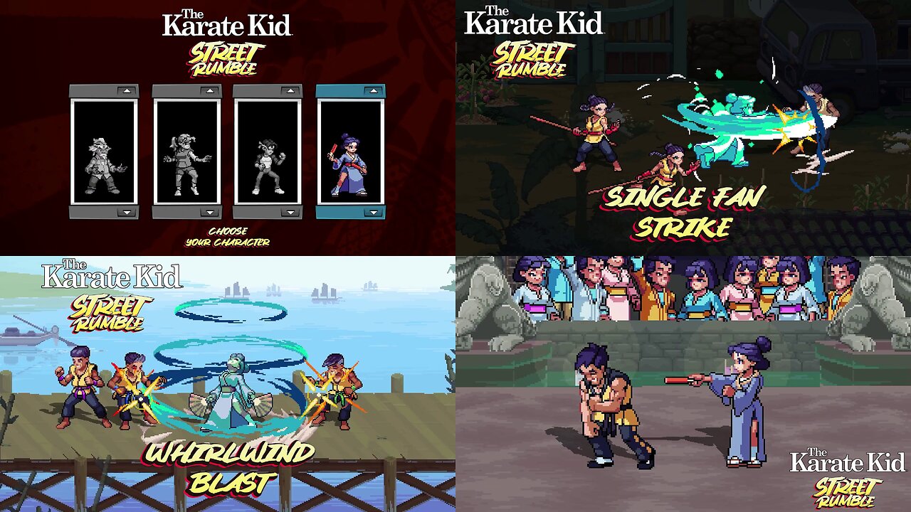 The Karate Kid: Street Rumble - Official Kumiko Character Spotlight ...