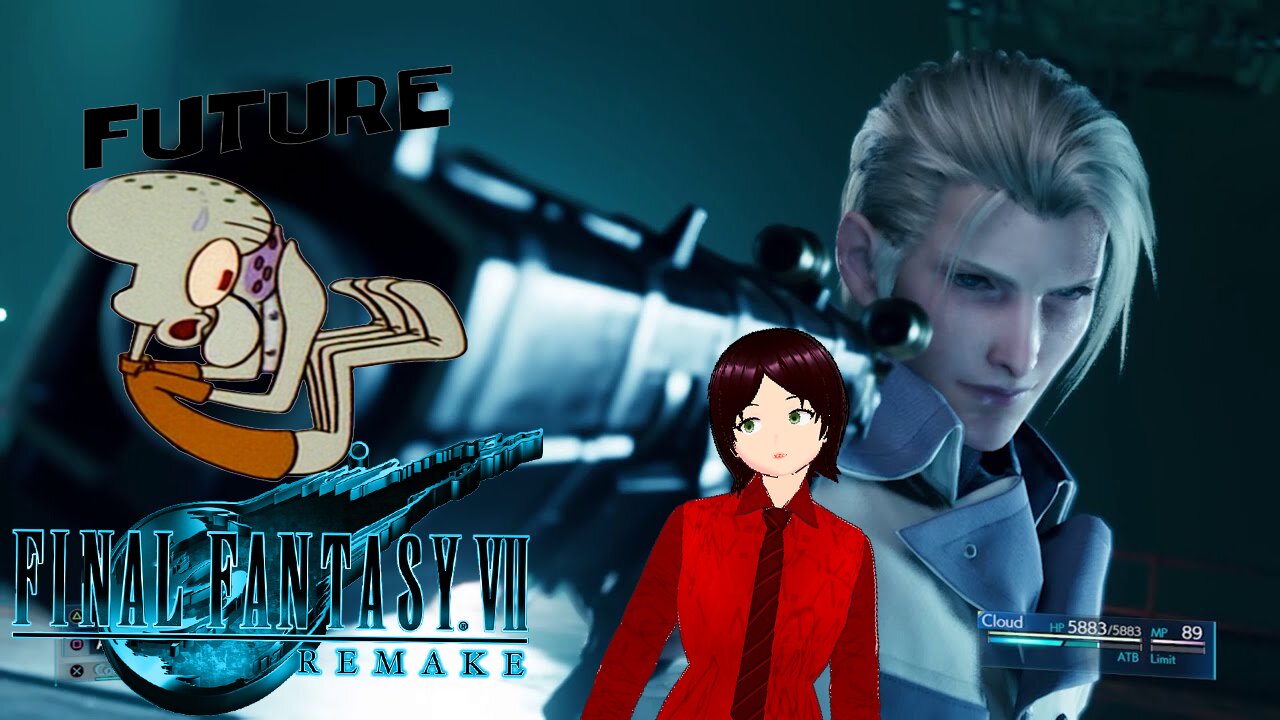 Final Fantasy VII Remake but my future self commentates the last half ...
