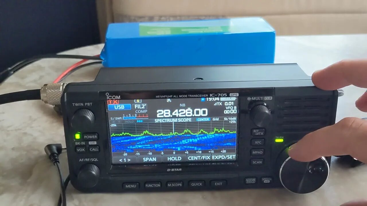 10 Watts, Icom Ic-705, My Operating Conditions For The DX Contest, RV ...