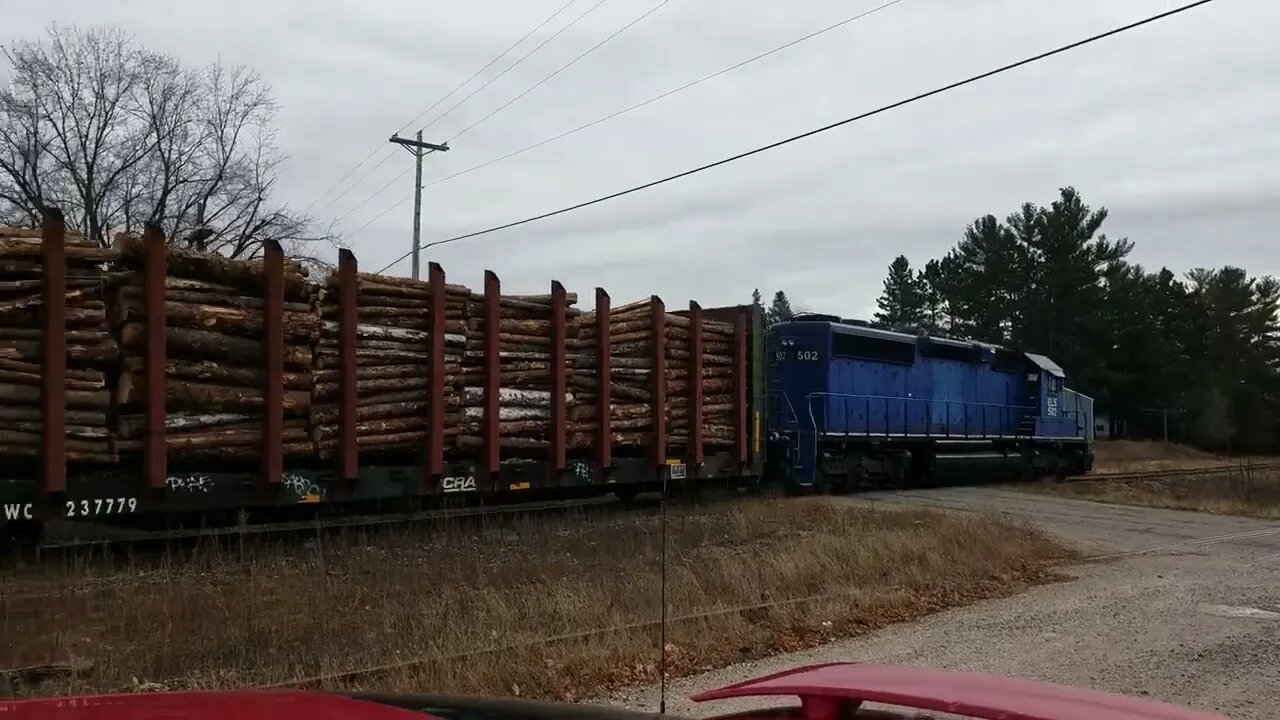 A Friday Freight Train Loaded With Full MEGA LOG HAULERS! #trains # ...