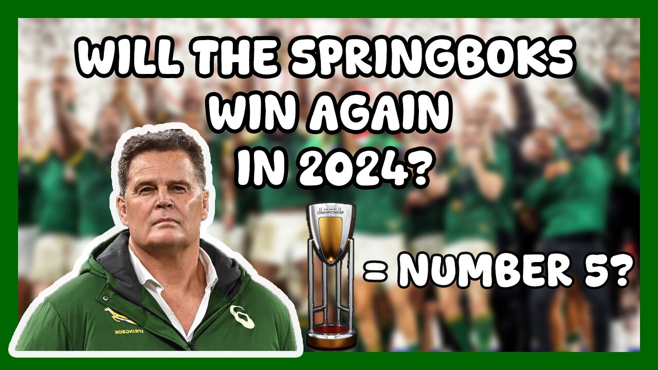 SA Rugby Squad Announcement - Rugby Championship 2024