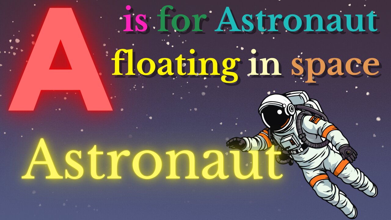 Alphabet Space Journey: A to Z Adventure Through the Cosmos!