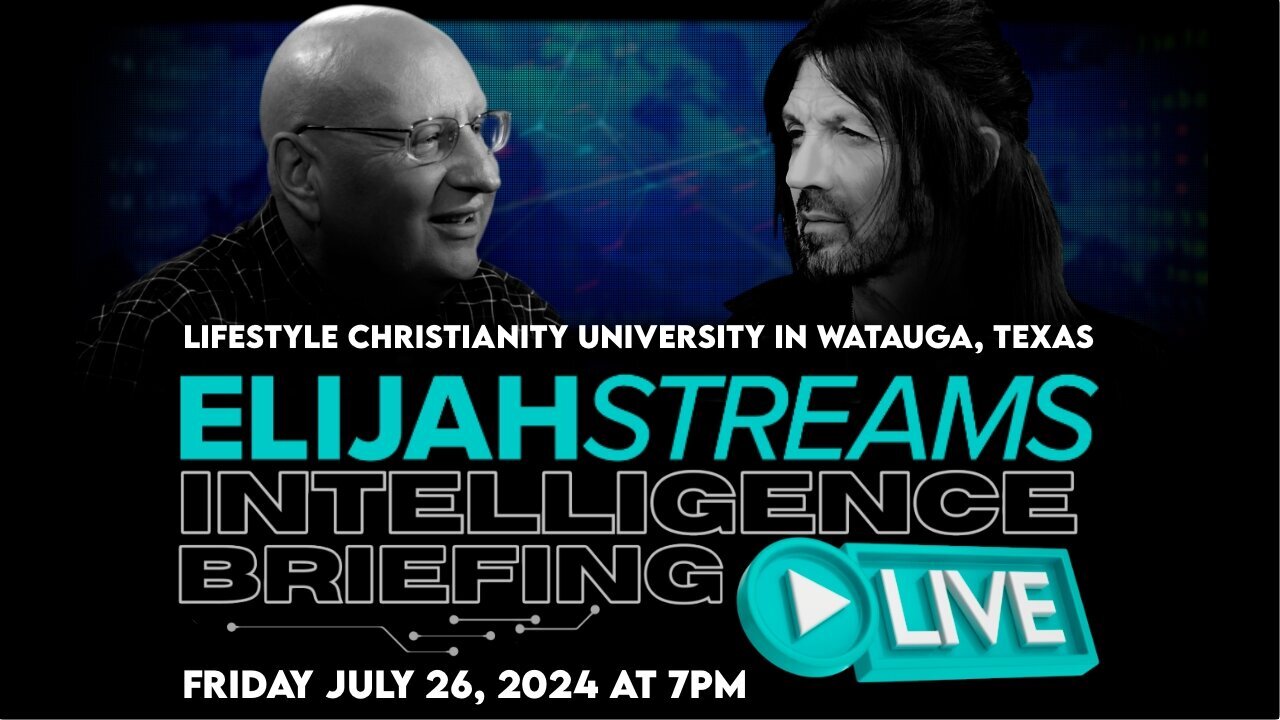 LIVE INTELLIGENCE BRIEFING WITH ROBIN BULLOCK, ELIJAH STREAMS ...